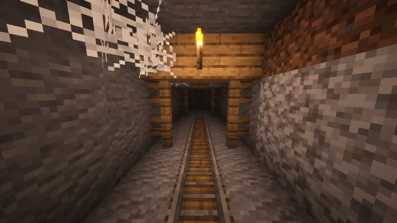 Undopia 3D Rails Minecraft Texture Pack
