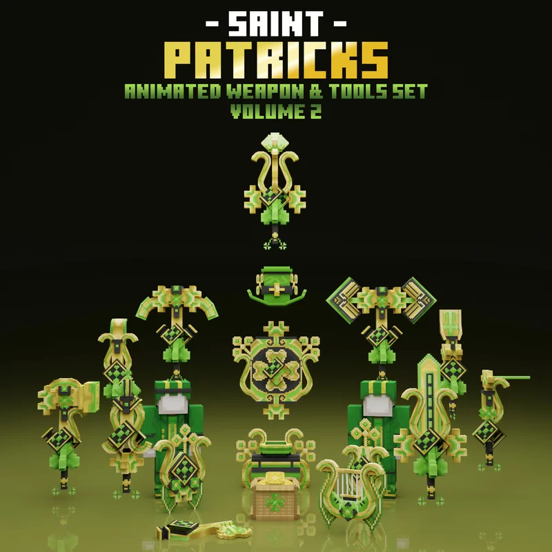 Patrick Animated Weapon Set Volume 2 Minecraft Texture Pack