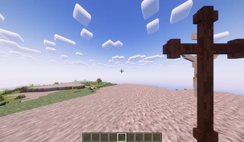 Wooden Processional Cross Minecraft Texture Pack