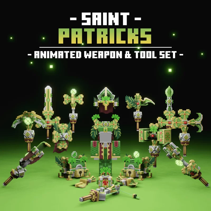 Patrick Animated Weapon Set Minecraft Texture Pack