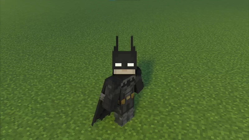 Batman Suits + capes Minecraft Texture Pack
