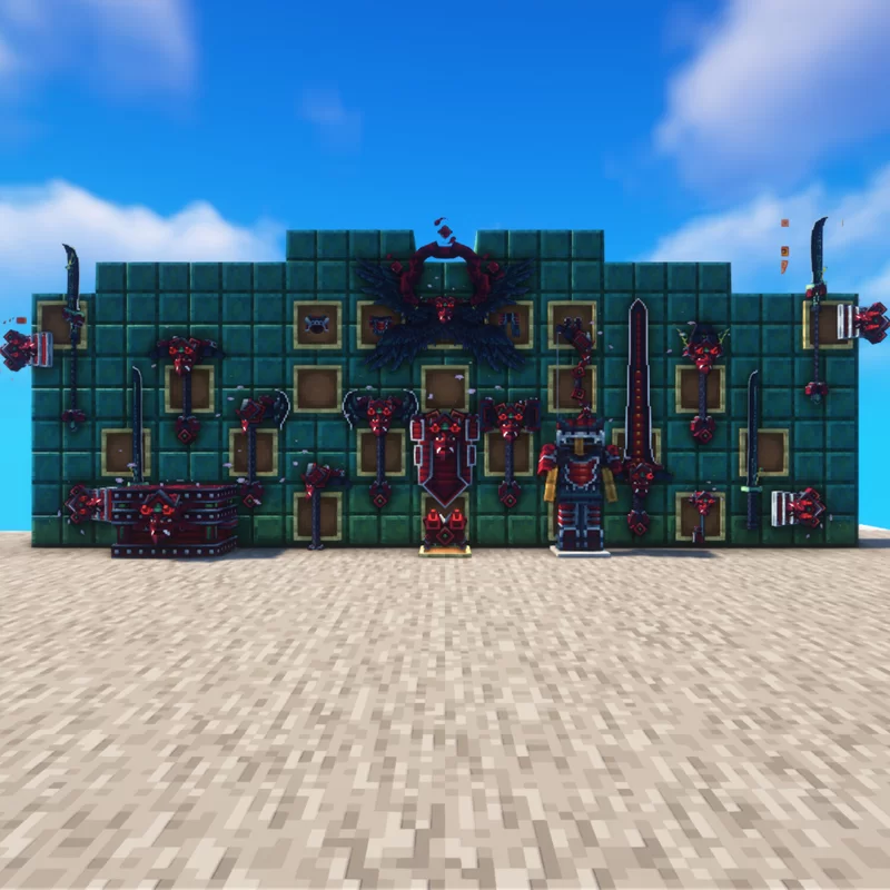 Oni Animated Weapon Set Minecraft Texture Pack