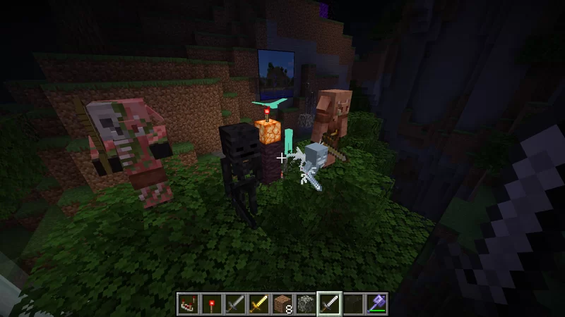 Mob Hilt Swords [1.21.4!] Minecraft Texture Pack