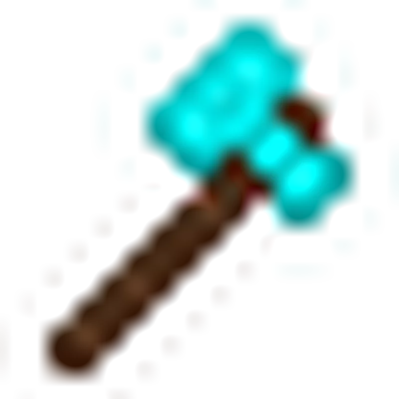 More Vanilla Diamond Axe Minecraft Texture Pack