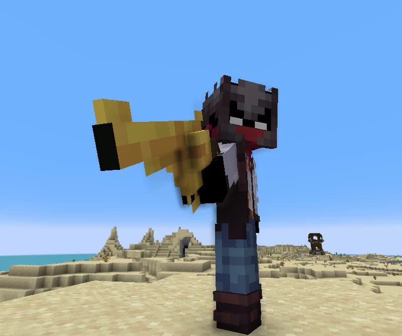 golden revolver Minecraft Texture Pack