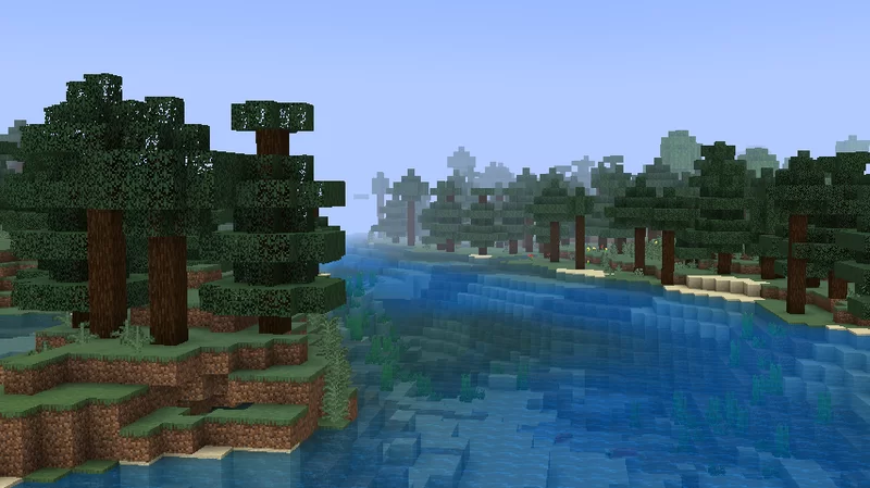 Bedrock water colors (Polytone) Minecraft Texture Pack
