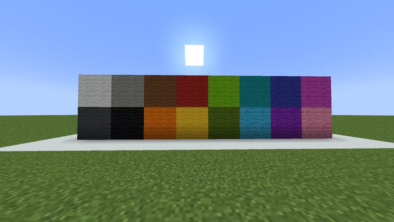 Pre 1.12 Wool Colors For 1.21+ Minecraft Texture Pack