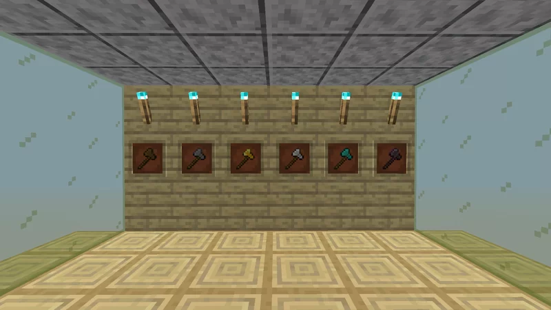 Axes | 16x | 1.16 - 1.21 Minecraft Texture Pack