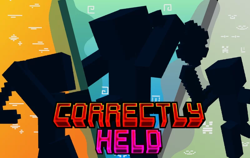 Correctly Held Minecraft Texture Pack