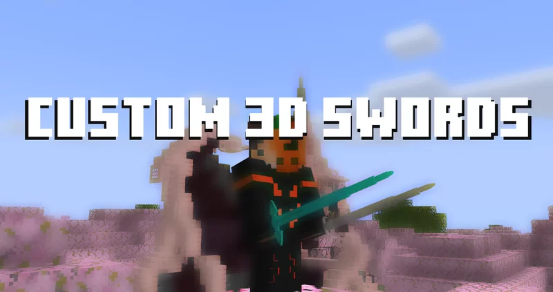 Custom 3D Sword Minecraft Texture Pack