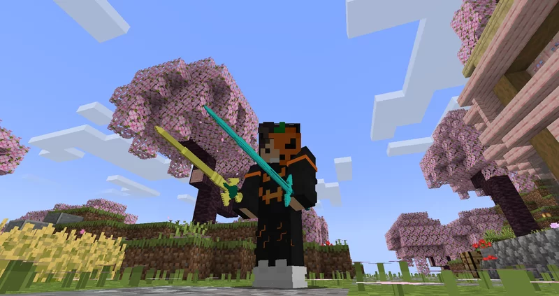 Custom 3D Sword Minecraft Texture Pack