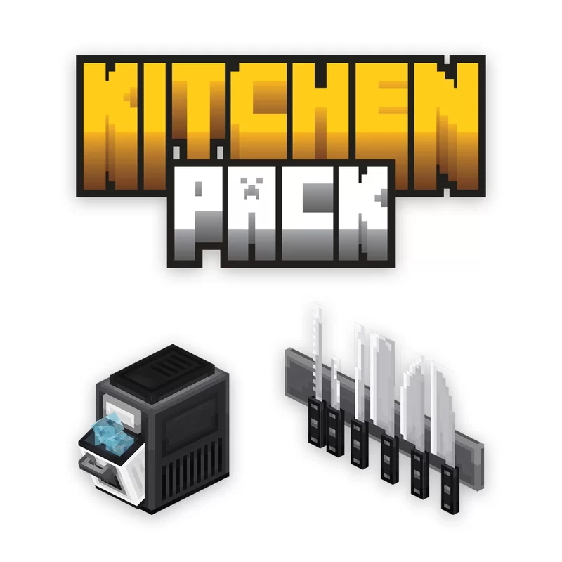 Kitchen Appliances Decoration Minecraft Texture Pack