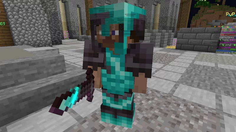 Netherite + Diamond Pack Minecraft Texture Pack