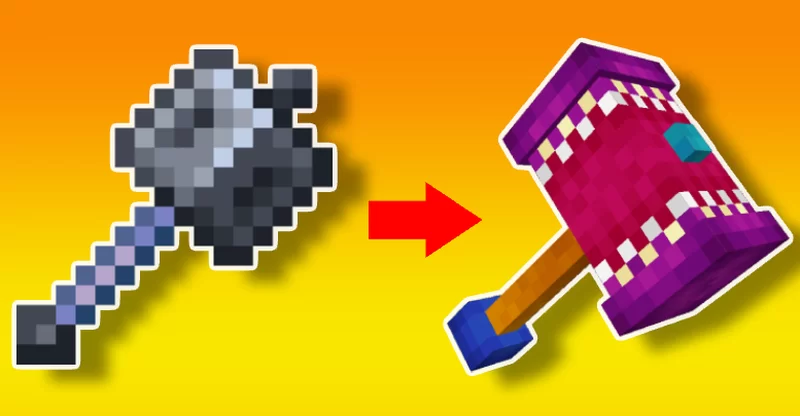 Bonk Hammer (Mace) Minecraft Texture Pack