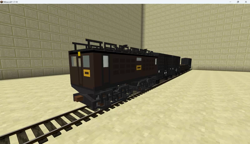TrainCraft用日本国有鉄道ED17形電気機関車テクスチャパック Minecraft Texture Pack