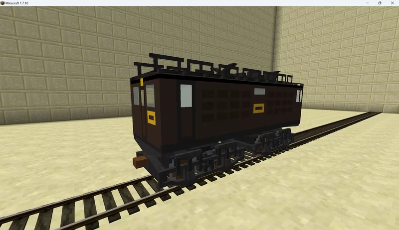 TrainCraft用日本国有鉄道ED17形電気機関車テクスチャパック Minecraft Texture Pack