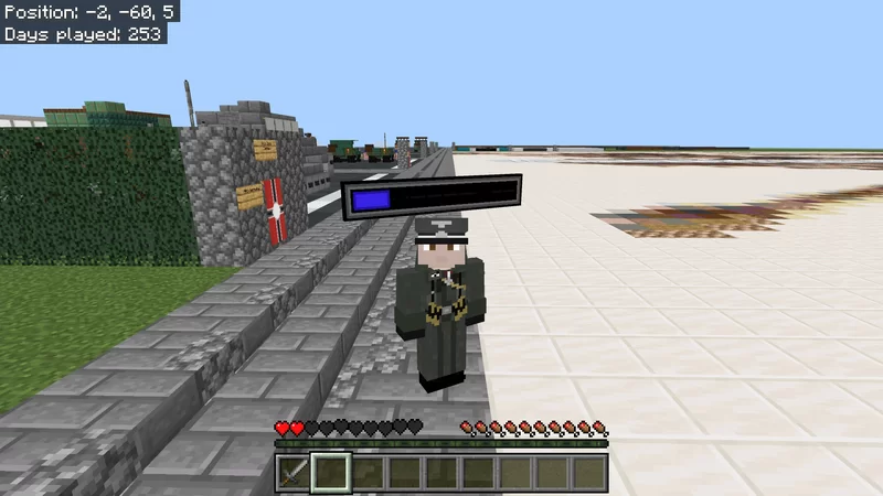 Hp Bar Texture -Blue- Minecraft Texture Pack