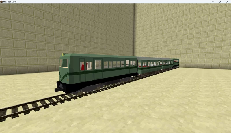 TrainCraft用南海電気鉄道・大井川鐵道21000系電車(ズームカー)テクスチャパック Minecraft Texture Pack