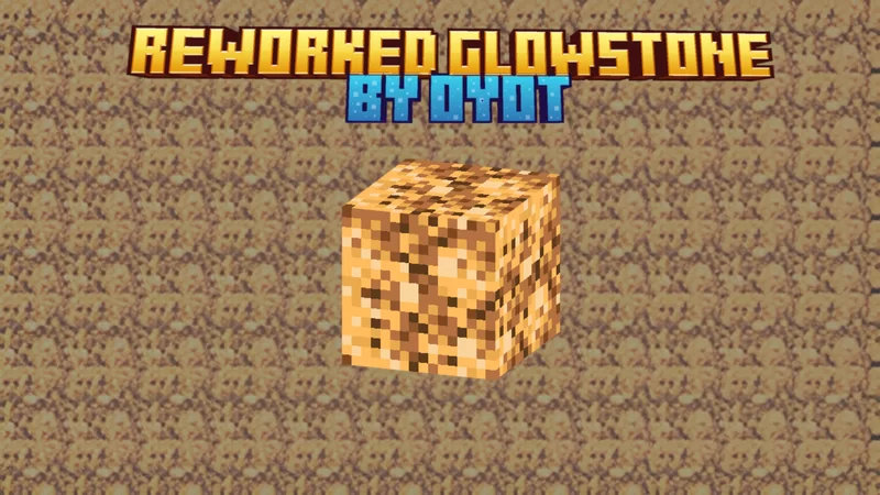 Reworked Glowstone Minecraft Texture Pack
