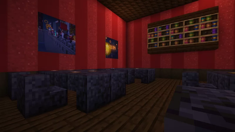 Vuurwerkshow Paintings Minecraft Texture Pack