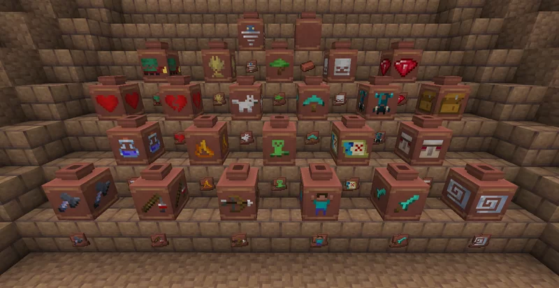A Colorful Past (Colored Archeology Pots) Minecraft Texture Pack