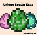 TheOnlyOne's Unique Spawn Eggs Minecraft Texture Pack