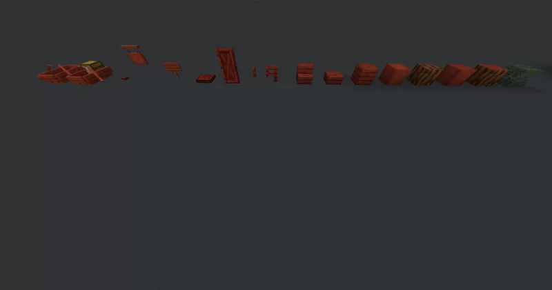 _Biomes'O'Plenty Accurate Redwood Colour Minecraft Texture Pack