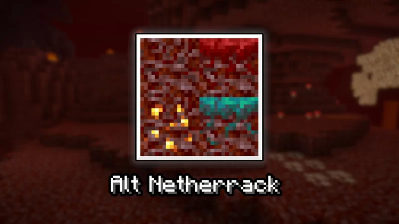 Alternate Netherrack Textures (My ver.) Java Minecraft Texture Pack