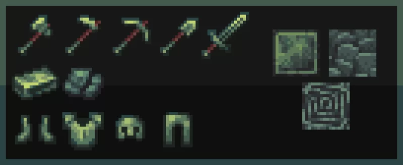 Green Netherite Minecraft Texture Pack