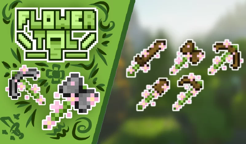 Flower Tools (Remake) Minecraft Texture Pack