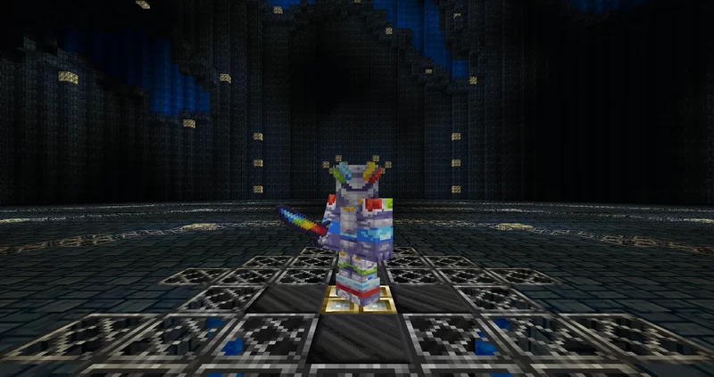 Rainbow fighter armor set Minecraft Texture Pack