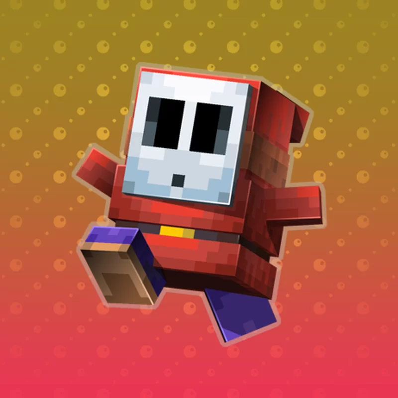 Super Mario - Shy Guy Minecraft Texture Pack