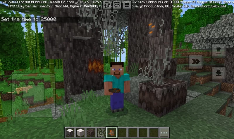 Tweaked Pale Garden Textures (Bedrock) Minecraft Texture Pack