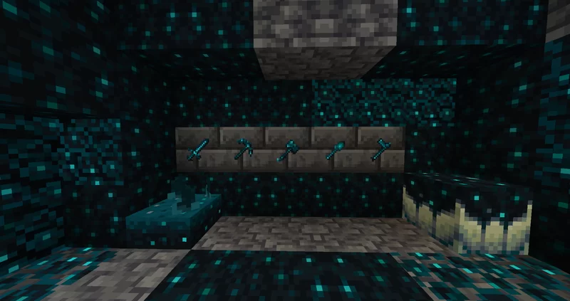 Sculk Tool Set (Netherite) Minecraft Texture Pack