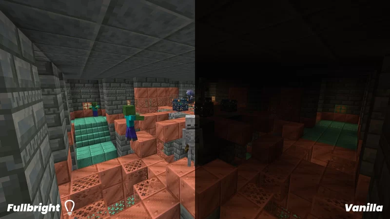 Fullbright SP 1.21 (Sodium with PolyTone) Minecraft Texture Pack