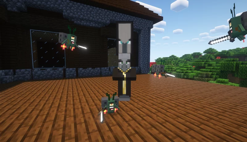 Sheldon vex Plankton Minecraft Texture Pack