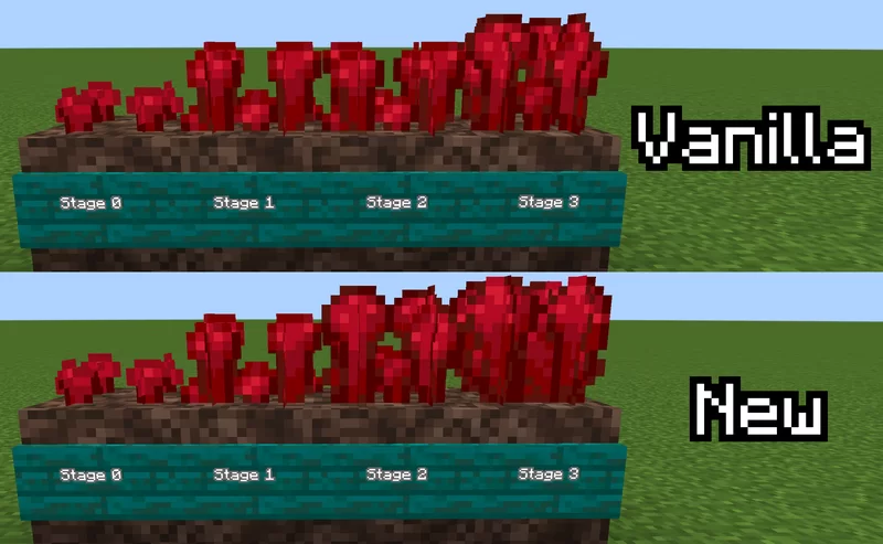 Clearer Nether Wart Growth (1.21.11) Minecraft Texture Pack
