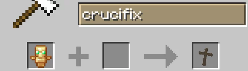 Crucifix from doors Minecraft Texture Pack