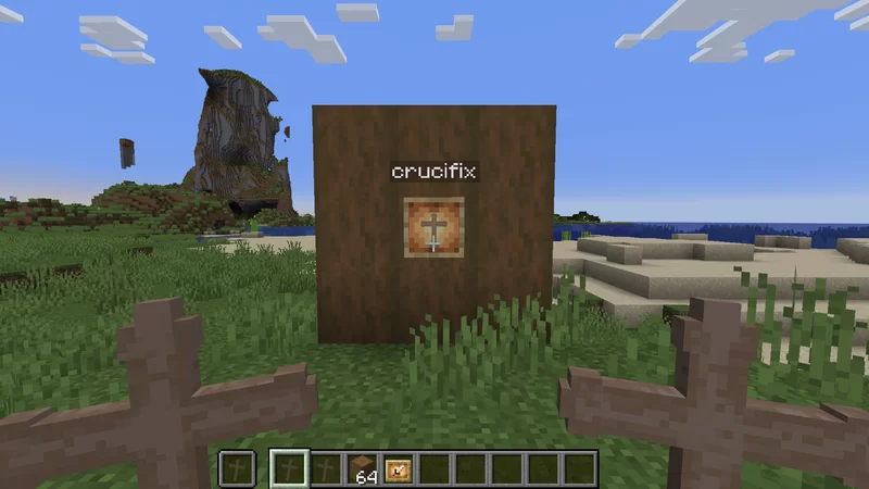 Crucifix from doors Minecraft Texture Pack