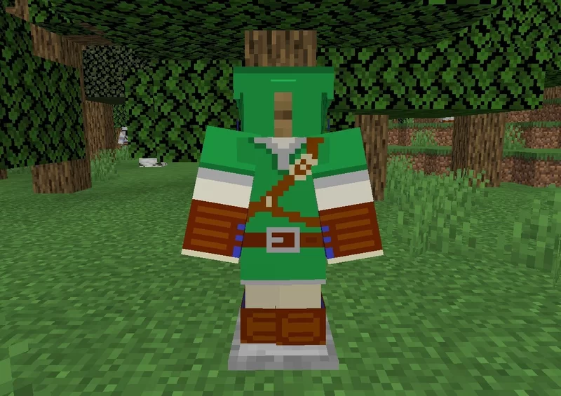 Legend of Zelda Hero's Tunic Texture Pack Minecraft Texture Pack