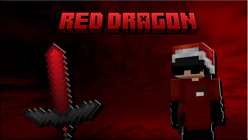 red dragon Minecraft Texture Pack