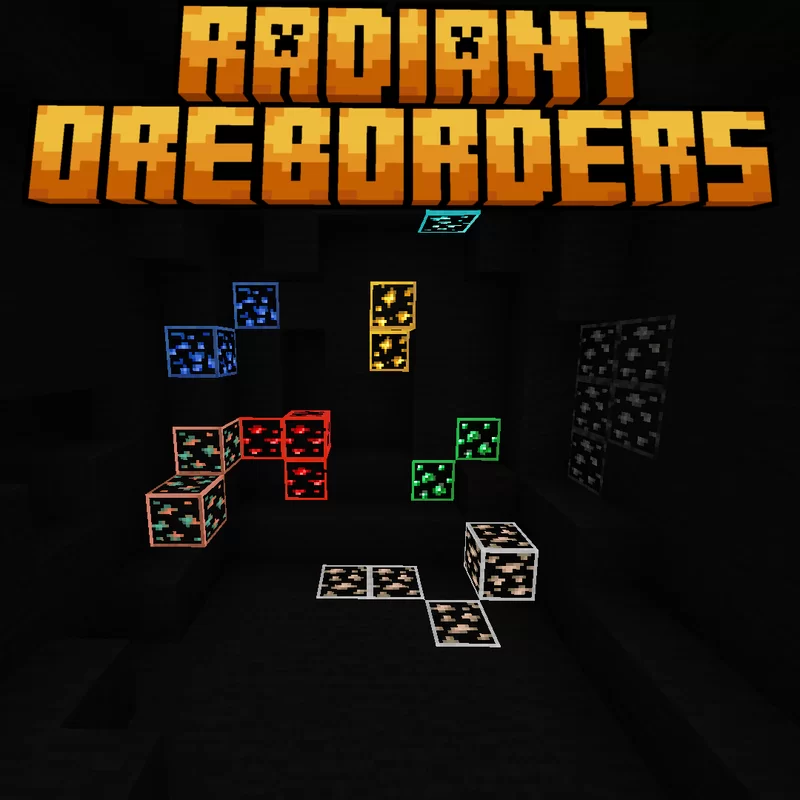 Radiant Ore Borders Minecraft Texture Pack