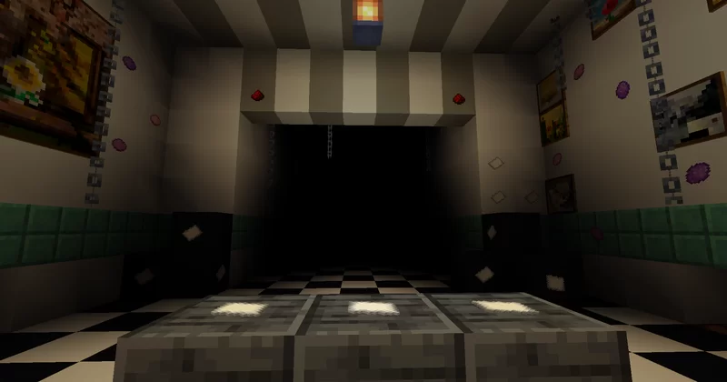 Five Nights at Freddy's 2 map texture pack Minecraft Texture Pack