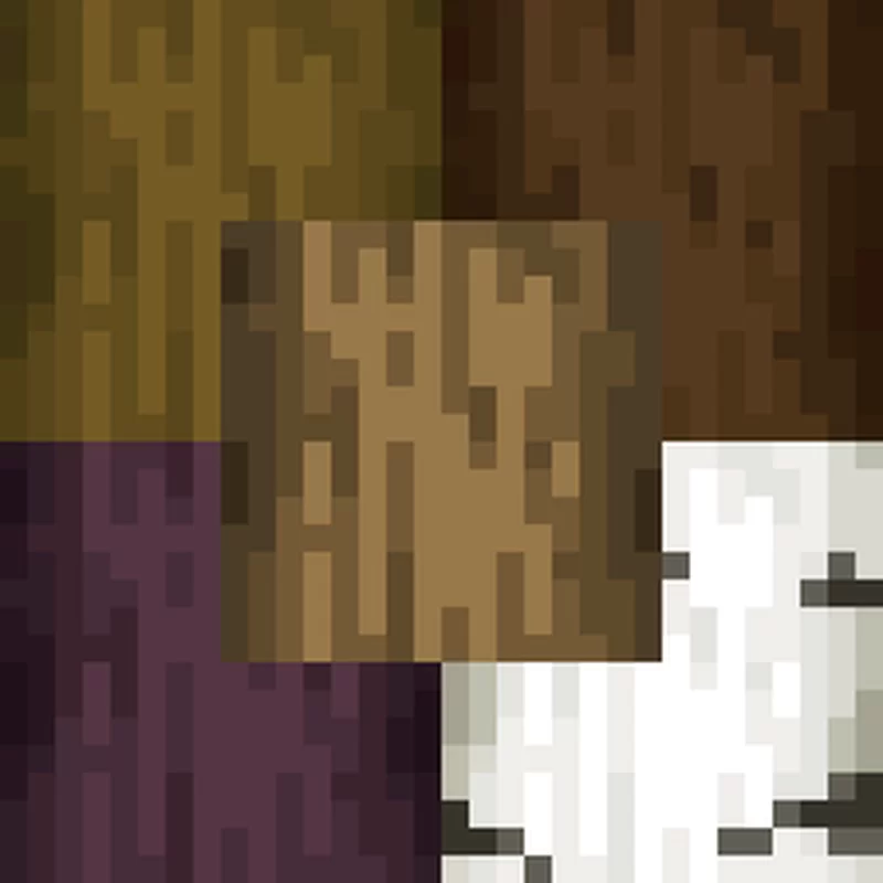 Polished Basalt like Logs Minecraft Texture Pack