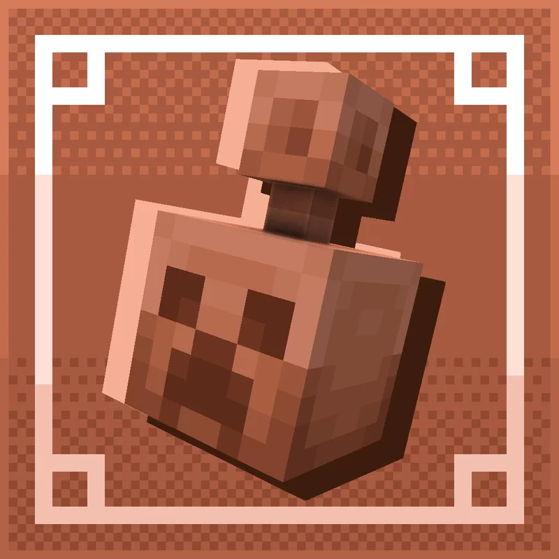 Copper creeper Minecraft Texture Pack