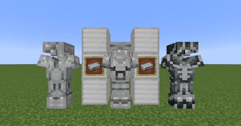 Raw Iron Armor Trim Color Palette Minecraft Texture Pack