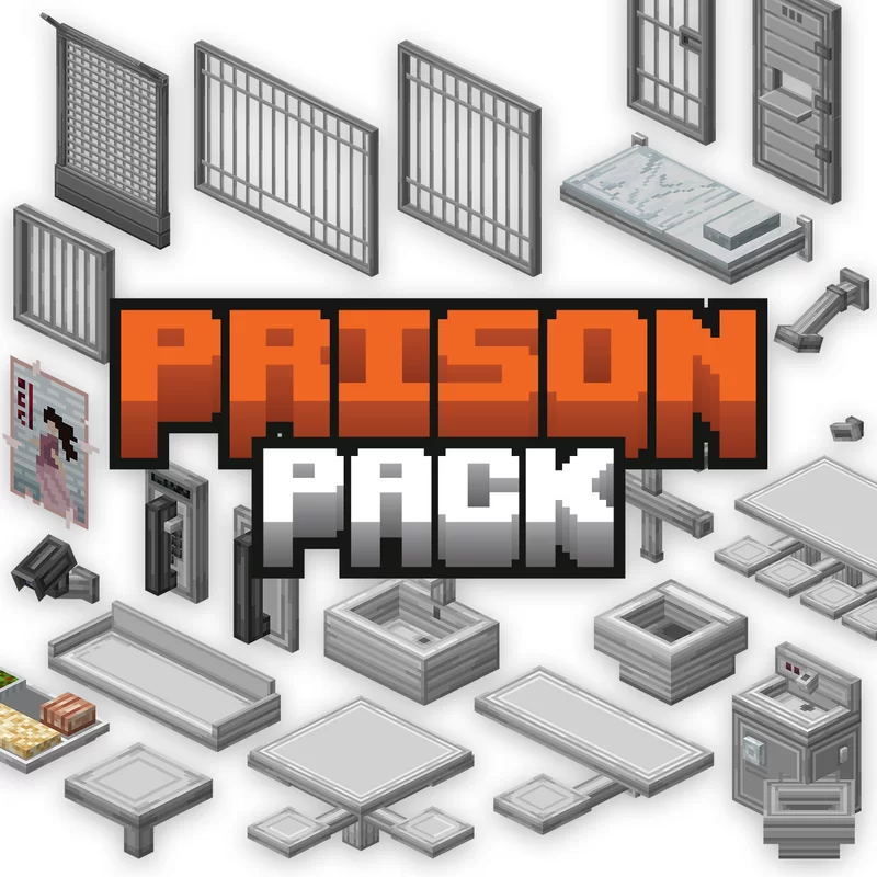 Prison Furniture Volume 1 Minecraft Texture Pack