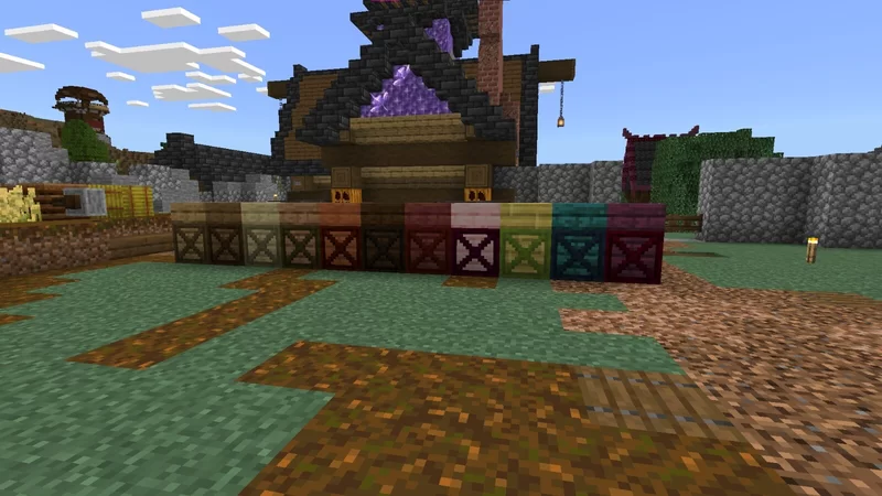 Planks to Crates Minecraft Texture Pack