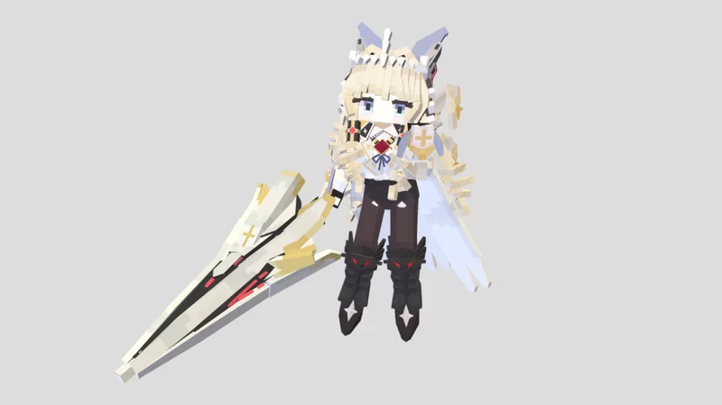 (YSM mod) Nikke - Crown Minecraft Texture Pack