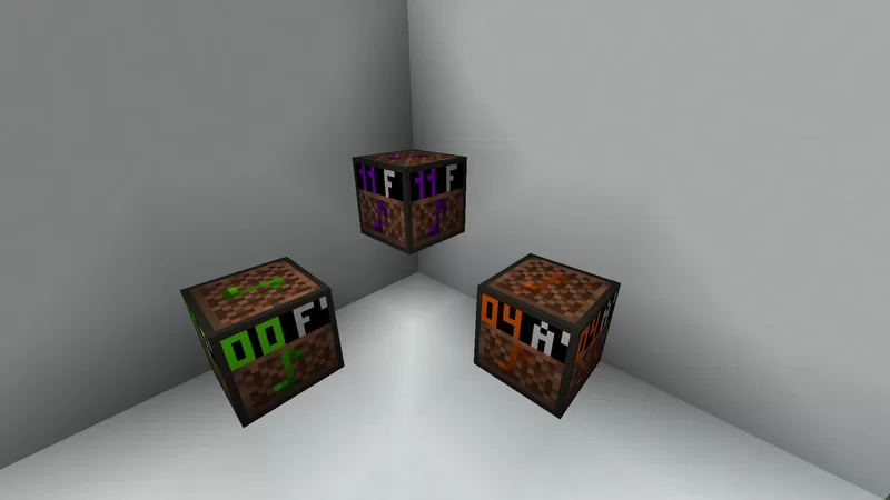 Pixel-consistent visual note block pitch Minecraft Texture Pack